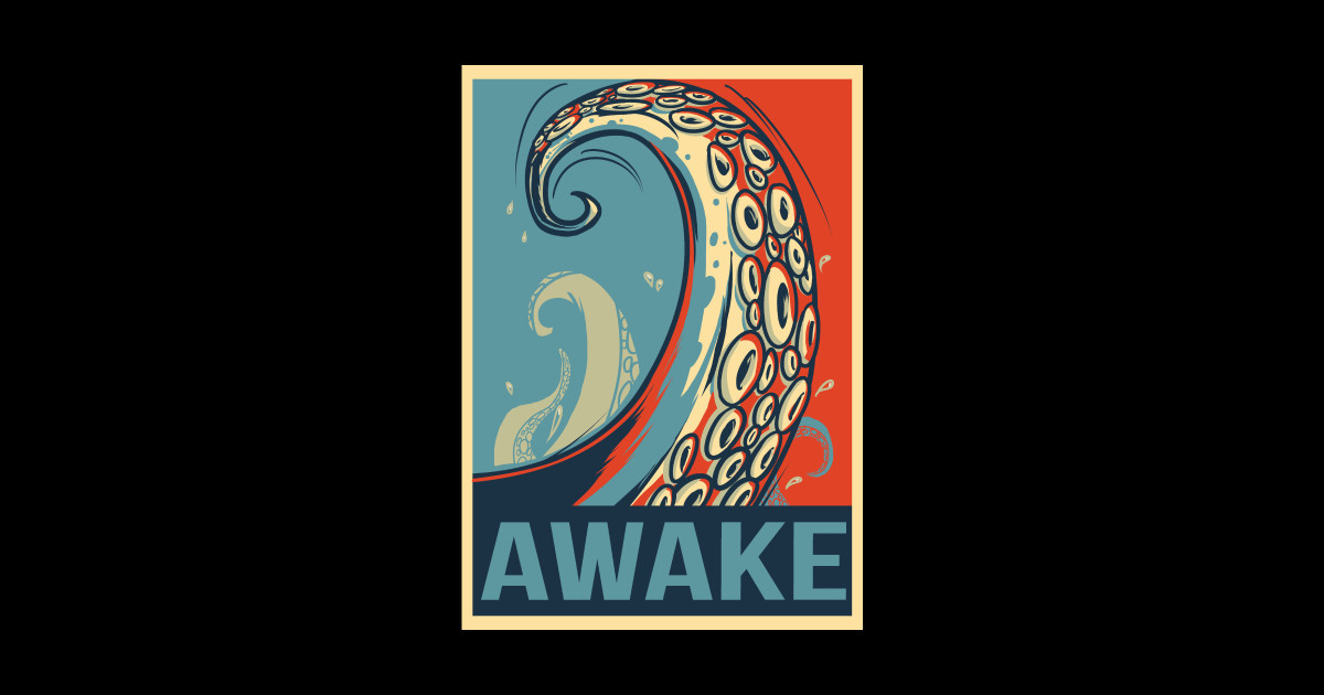 Awake! - Lovecraft - Sticker | TeePublic