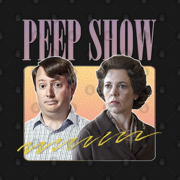 Peep Show Meme - Retro Fan Artwork - Peep Show - T-Shirt | TeePublic