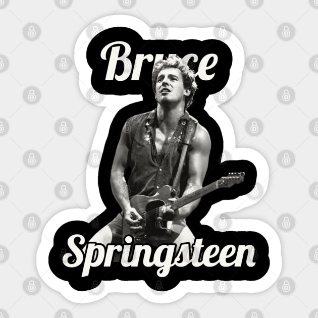 Bruce Springsteen / 1949 - Bruce Springsteen - Sticker | TeePublic