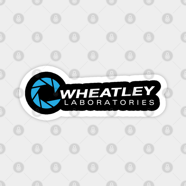 Wheatley Laboratories - Portal - Magnet | TeePublic