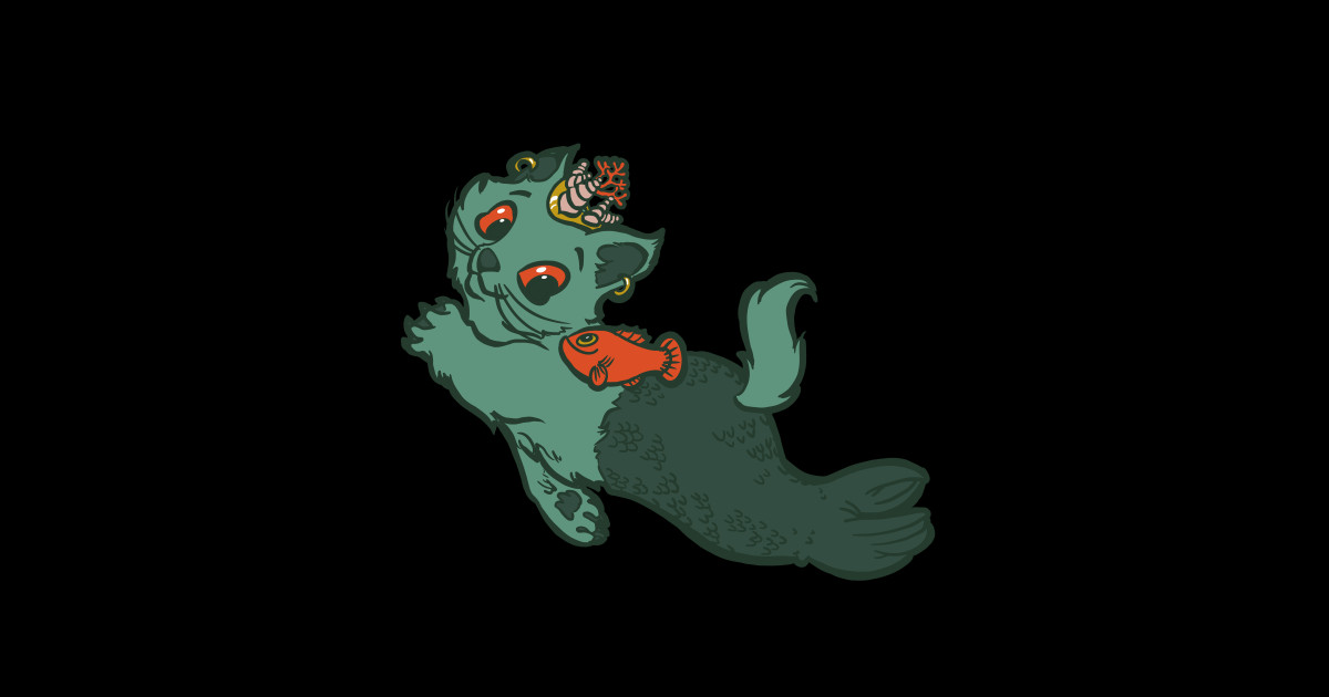 Prince Nippin the Super Cute Mercat and His Fishy Friend - Mercat ...