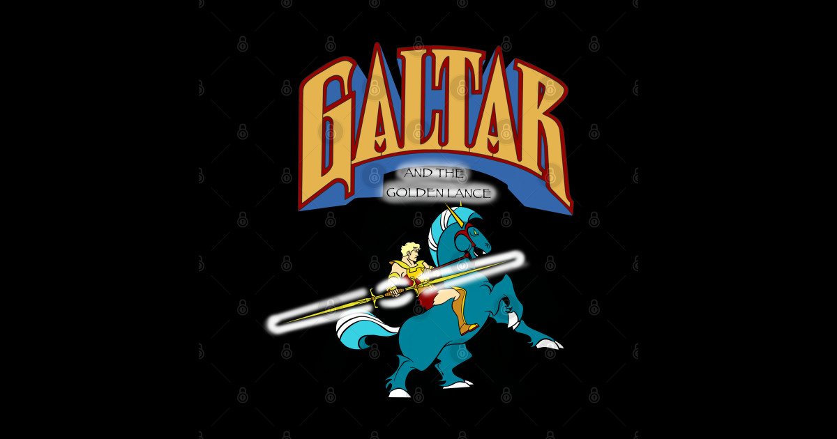 Galtar and the Golden Lance - Galtar - Posters and Art Prints | TeePublic