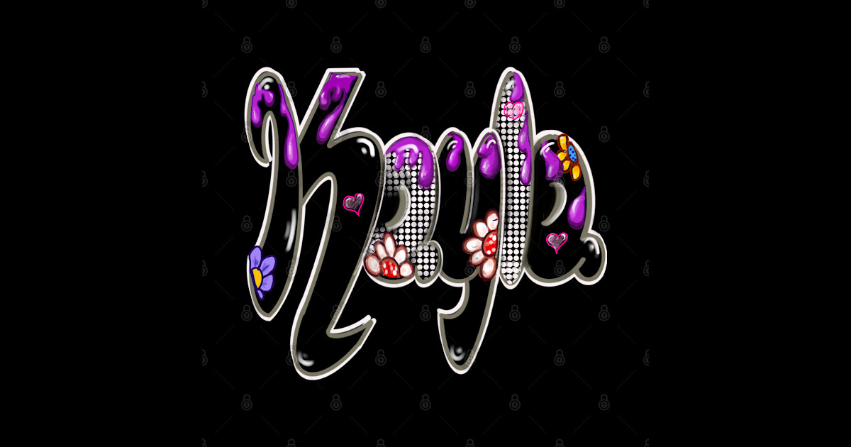 Kayla black and white 2 The top 10 best Personalized Custom Name gift ...