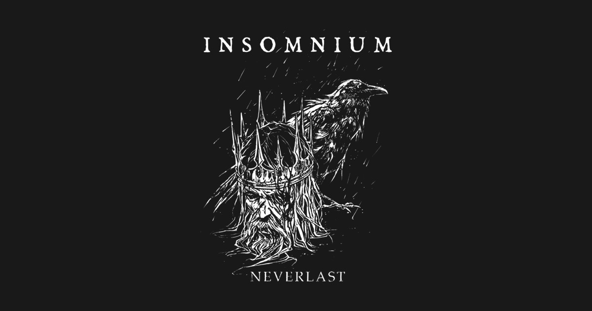 Insomnium – Neverlast Crown and Raven - Insomnium - T-Shirt | TeePublic