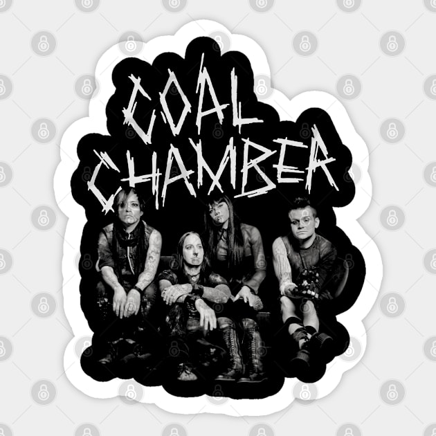COAL CHAMBER BAND - Coal Chamber Band - Sticker | TeePublic