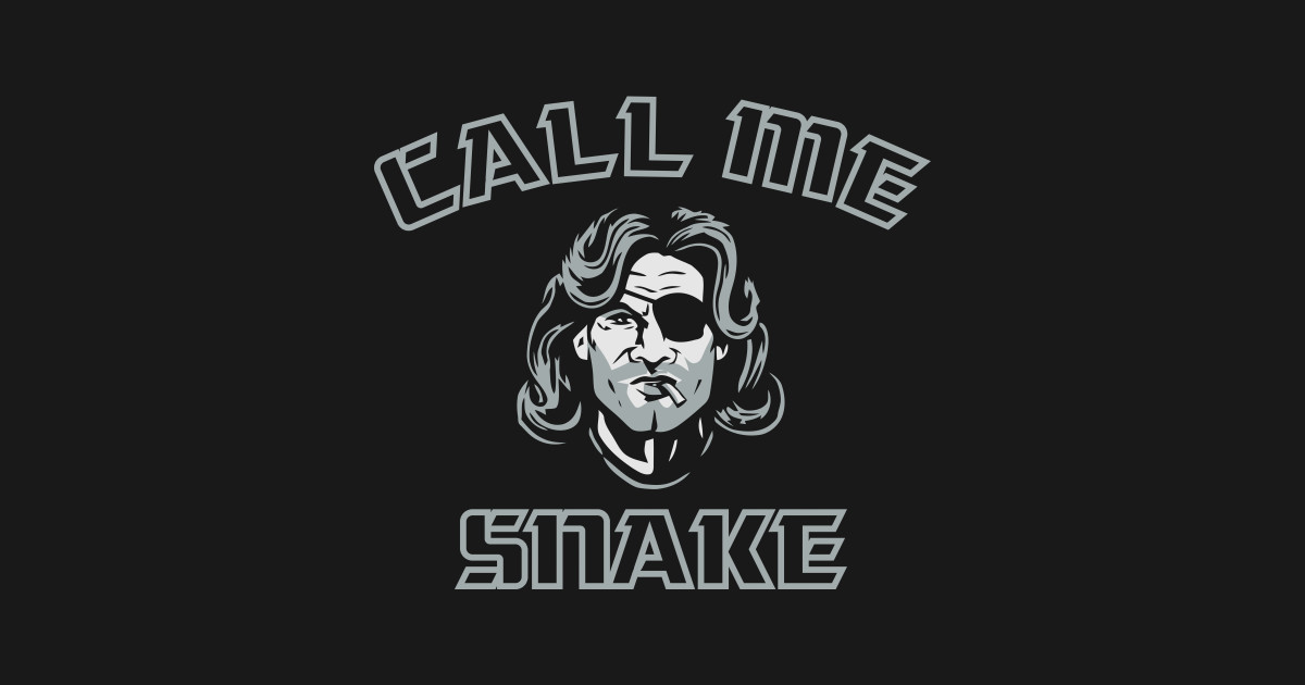 Call Me Snake - Escape From New York - T-Shirt | TeePublic