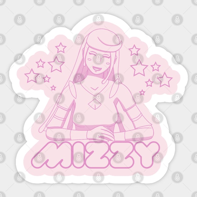 Mizzy Outline- Coexistence Comic - Sci Fi - Sticker | TeePublic