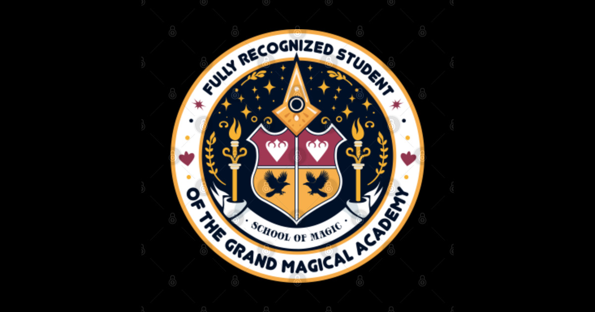 School of Magic Badge. - School Of Magic Badge - Posters and Art Prints ...