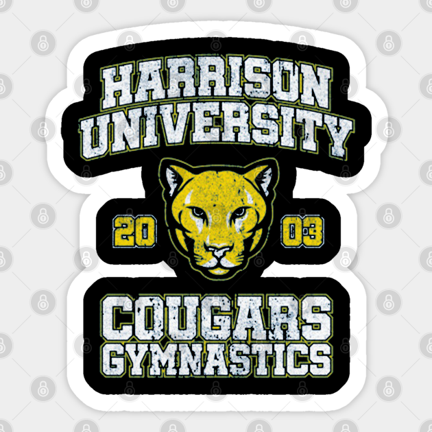 Harrison University Cougars Gymnastics (Variant) Old School - Will ...