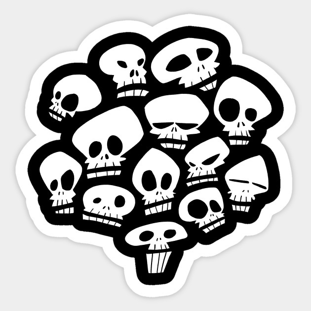 Calaveritas - Calaveras - Sticker | TeePublic