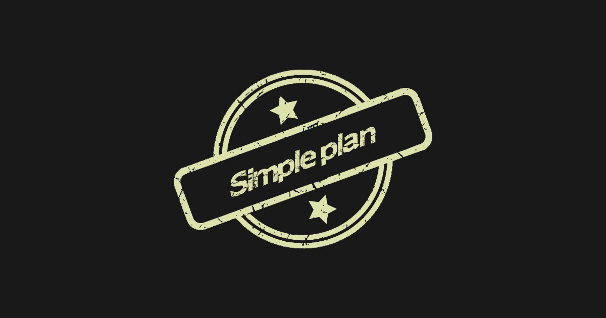 vintage simple plan - Rock Band - T-Shirt | TeePublic