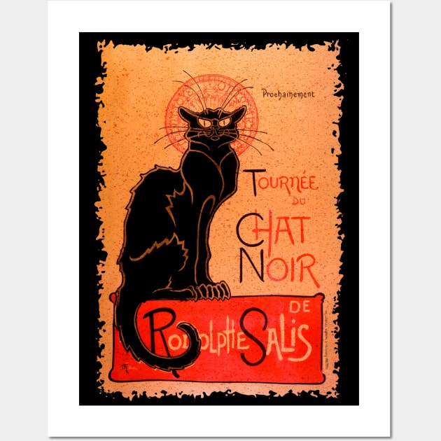 Le Chat Noir Vintage French Poster Design - Le Chat Noir - Posters and ...