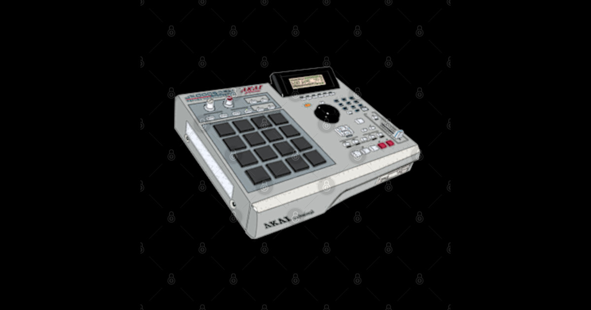MPC 2000 Beat-Maker Tribute - Hip Hop - Sticker | TeePublic