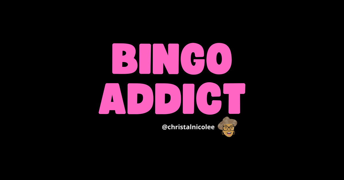 Bingo Addict Fire Pink - Bingo Addict - Posters and Art Prints | TeePublic