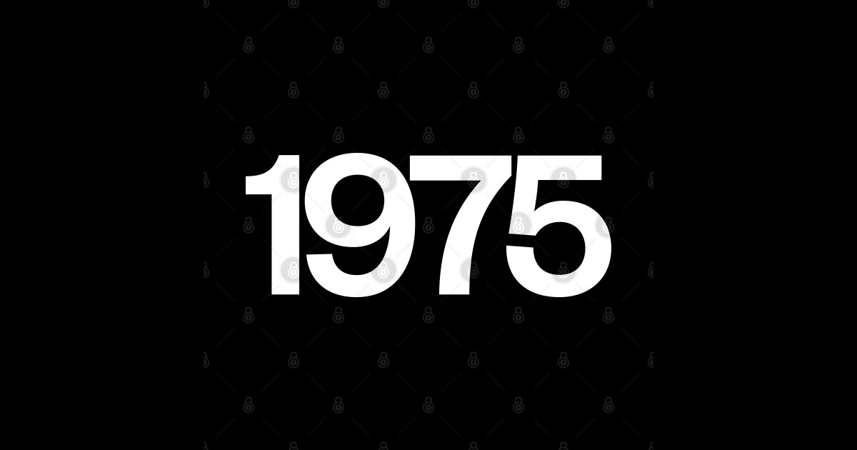 1975 - 1975 - Sticker | TeePublic