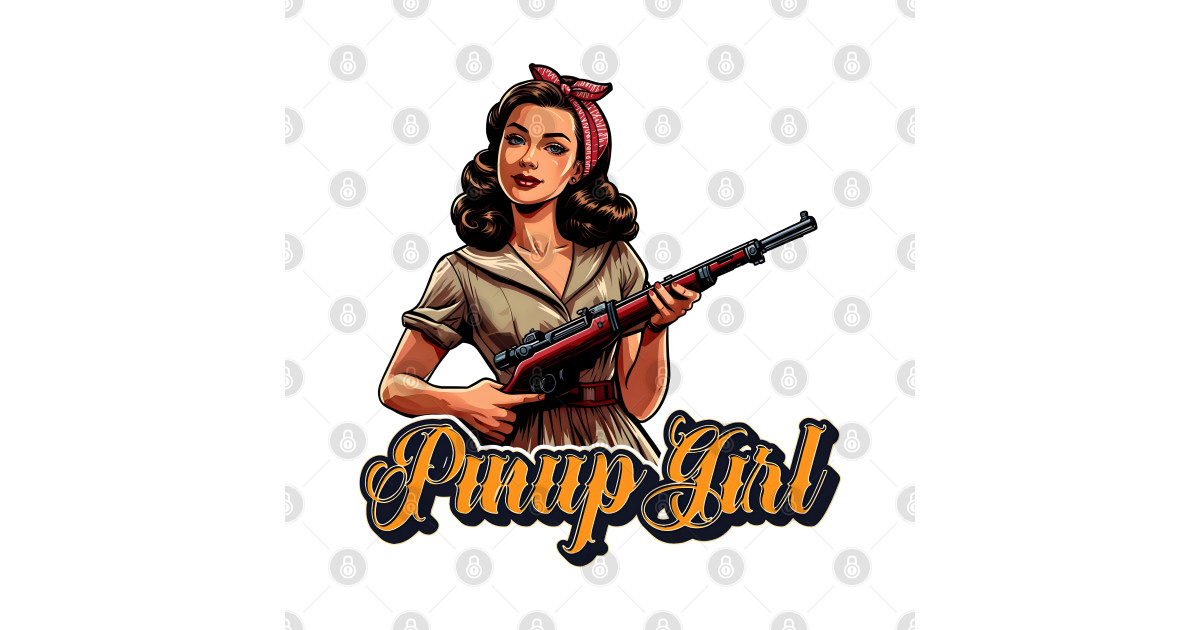 Pinup Girl - Pinup - T-Shirt | TeePublic