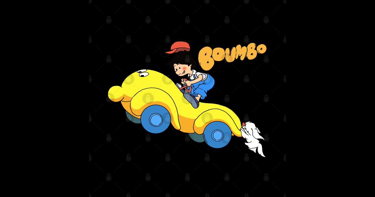 Boumbo へ ー い！ ブ ン ブ ー Bumpety Boo - Cartoon - Sticker | TeePublic
