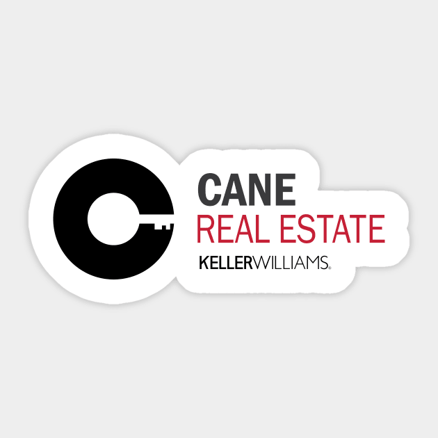 CRE Color Logo - Cane Real Estate - Sticker | TeePublic