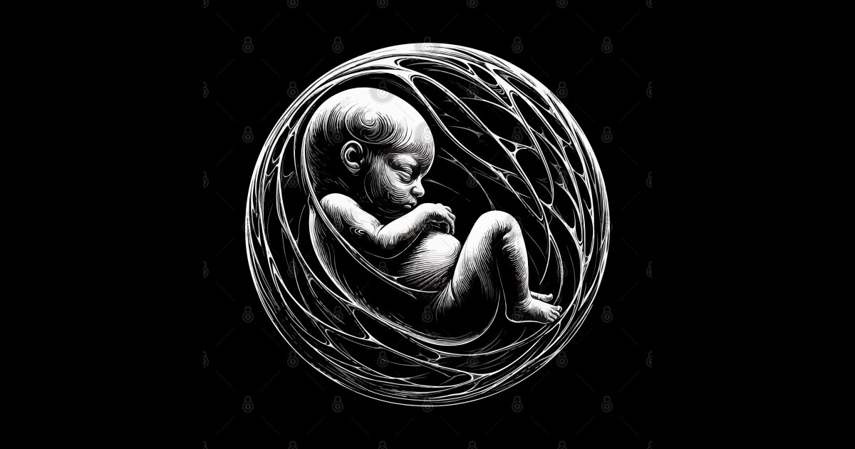 Monochromatic Black And White Embryology Outline - Embryology - Posters ...