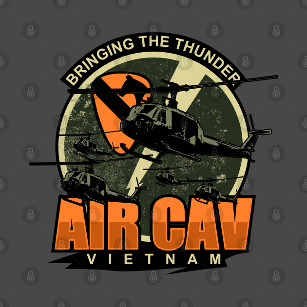 Air Cav Vietnam Patch (distressed) - 1st Air Cavalry Division - Mug ...