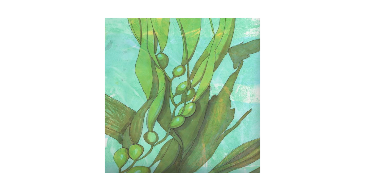 Kelp, seaweed floating underwater. - Seaweed - T-Shirt | TeePublic