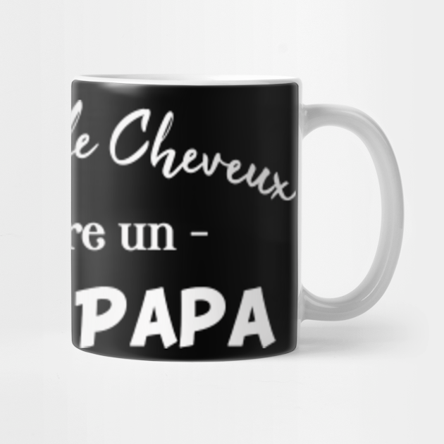 Pas Besoin De Cheveux Pour être Un Super Papa Papa Chauve Mug Teepublic