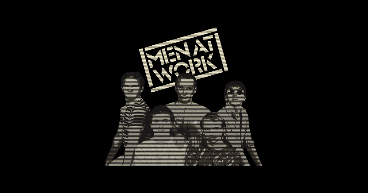 Men-At-Work - Men At Work - Sticker | TeePublic