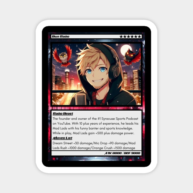 Bwn Radio Collectors Card Design- Bwn Radio - Bwn Radio - Magnet ...