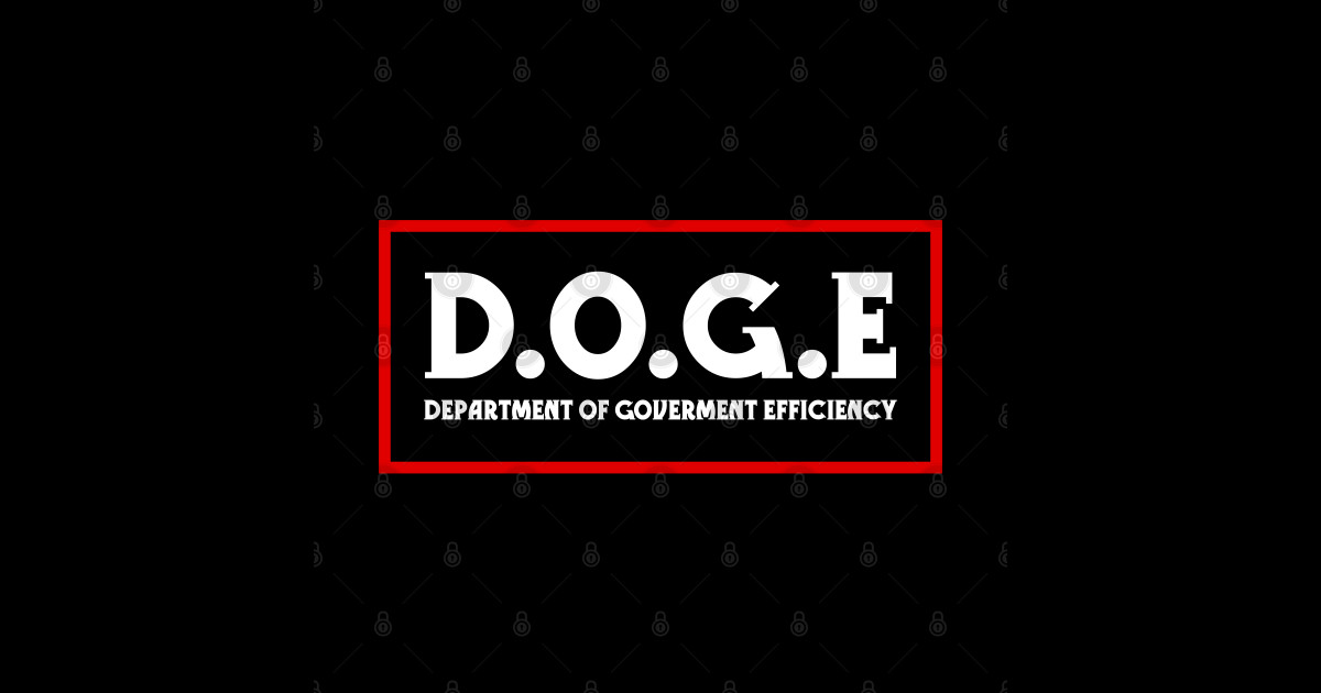 DOGE Department Of Government Efficiency - Doge - Sticker | TeePublic