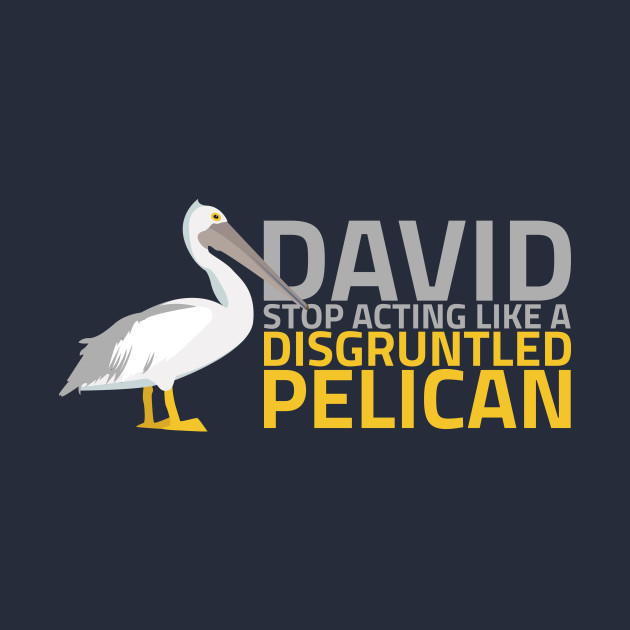 Disgruntled Pelican - Schitts Creek - T-Shirt | TeePublic
