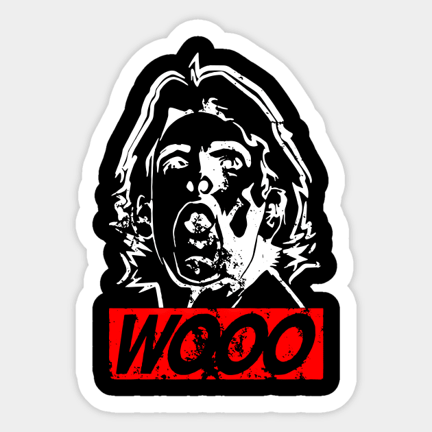 Ric Flair WOO Factor - Ric Flair - Sticker | TeePublic