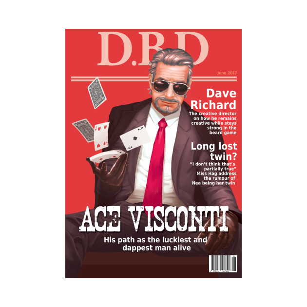 Dead by Daylight Magazine Cover - Ace Visconti - Deadbydaylight ...