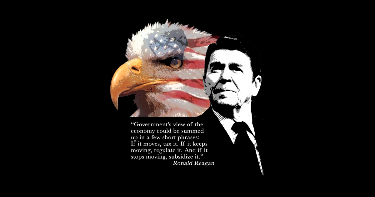 Ronald Reagan Quote 4 - Ronald Reagan - Posters and Art Prints | TeePublic