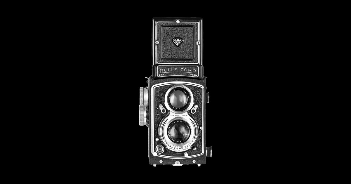 Vintage 1950s Twin Lens Camera - Open Hood - Retro Gift Photographer ...