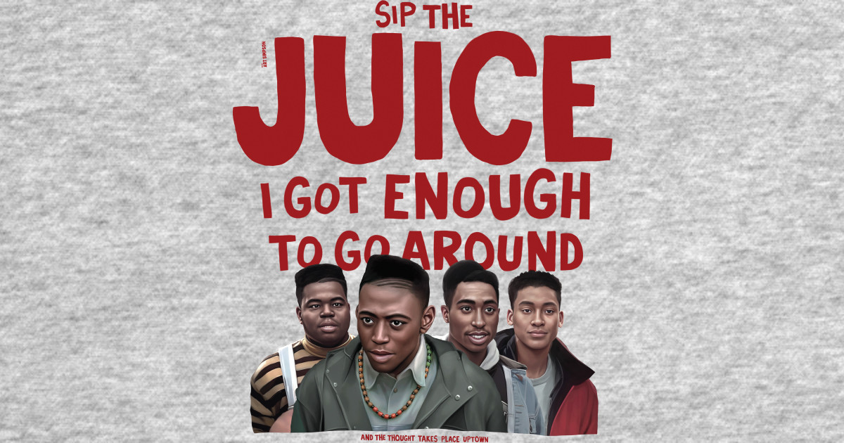 Sip The Juice - Black Movies - T-Shirt | TeePublic