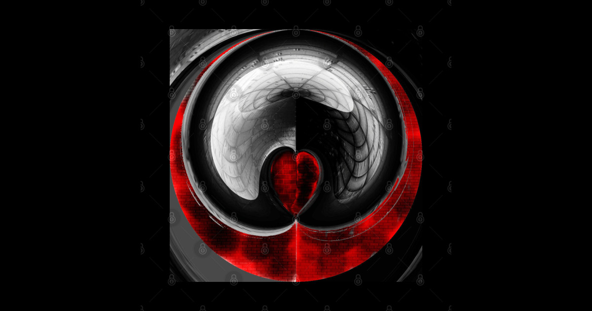 Sacred Geometry 3D Titanium Heart Pyramid Architecture - Sacred ...