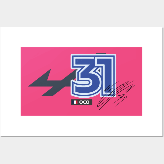 Formula 1 - Esteban Ocon Number. - Formula 1 - Posters and Art Prints ...