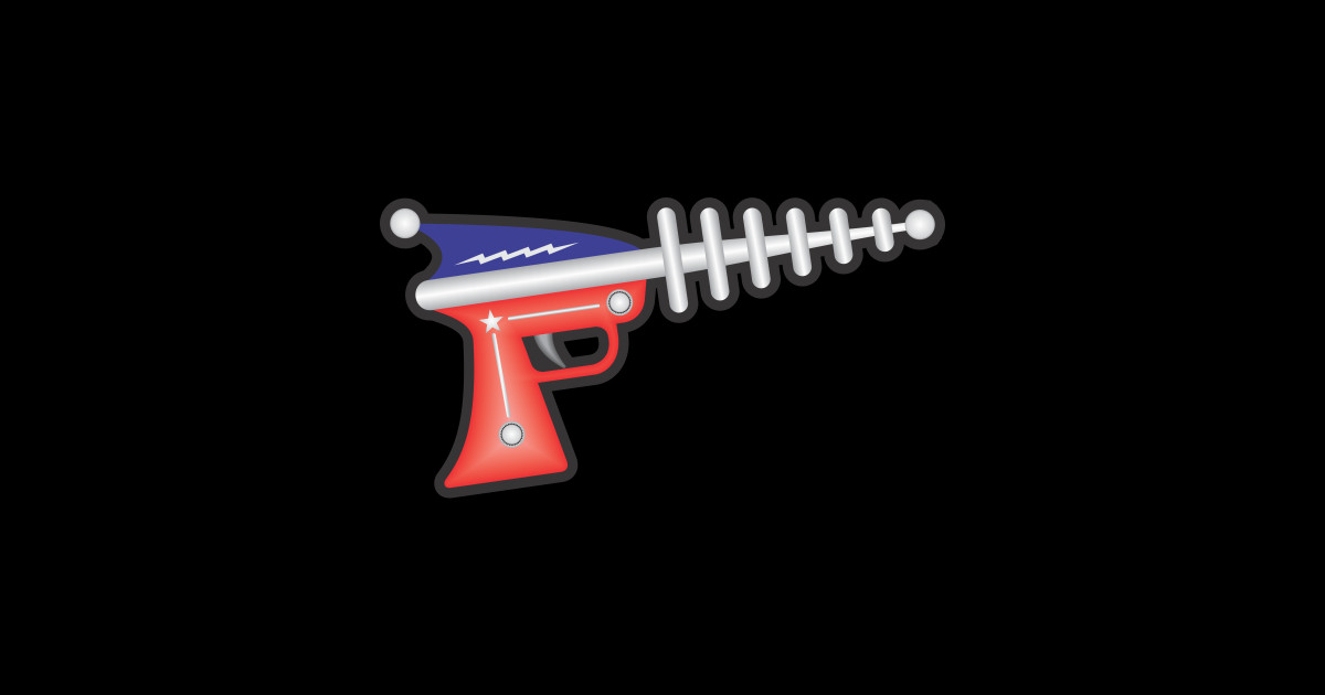 Ray Gun - Ray Gun - Sticker | TeePublic