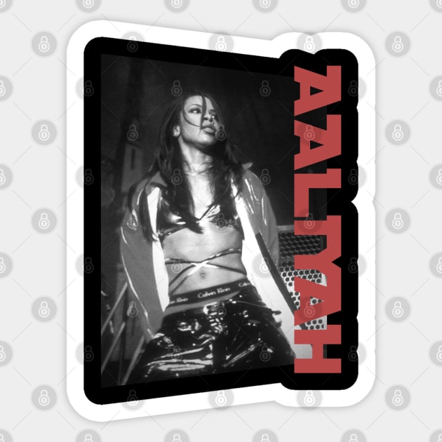 aaliyah tomboy style - Aaliyah - Sticker | TeePublic