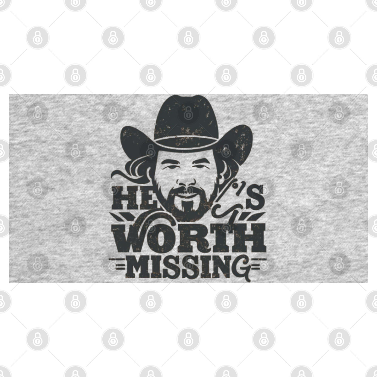 Toby He's worth missing - Toby Keith - T-Shirt | TeePublic