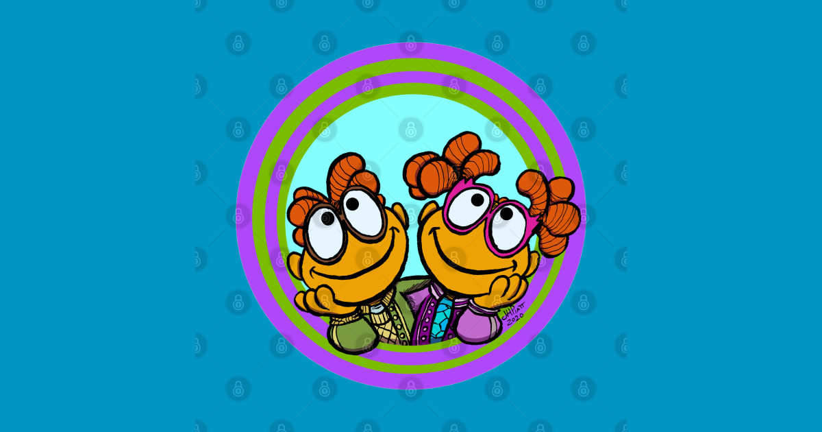 Scooter and Skeeter - Muppet Babies - Posters and Art Prints | TeePublic