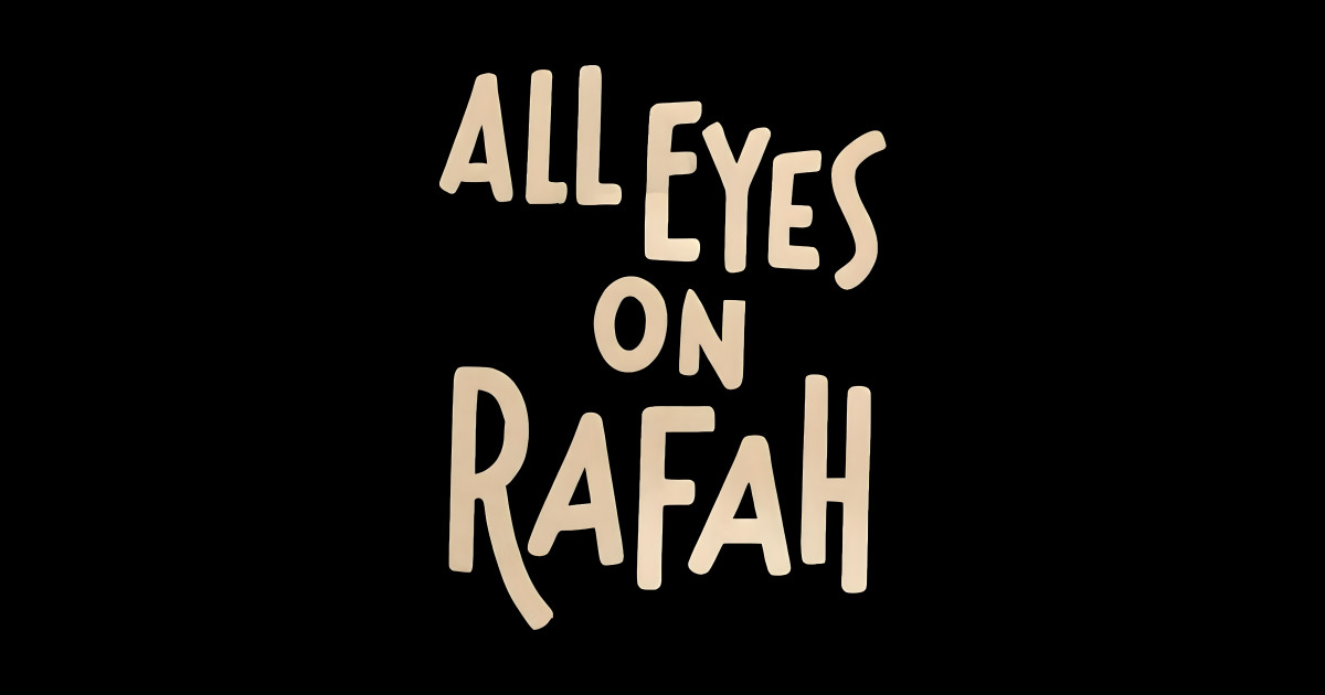 All eyes on Rafah - All Eyes On Rafah - Sticker | TeePublic