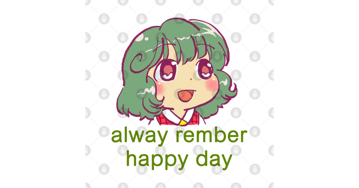 pls rember happy day yuuka kazami - Rember Happy Day - T-Shirt | TeePublic