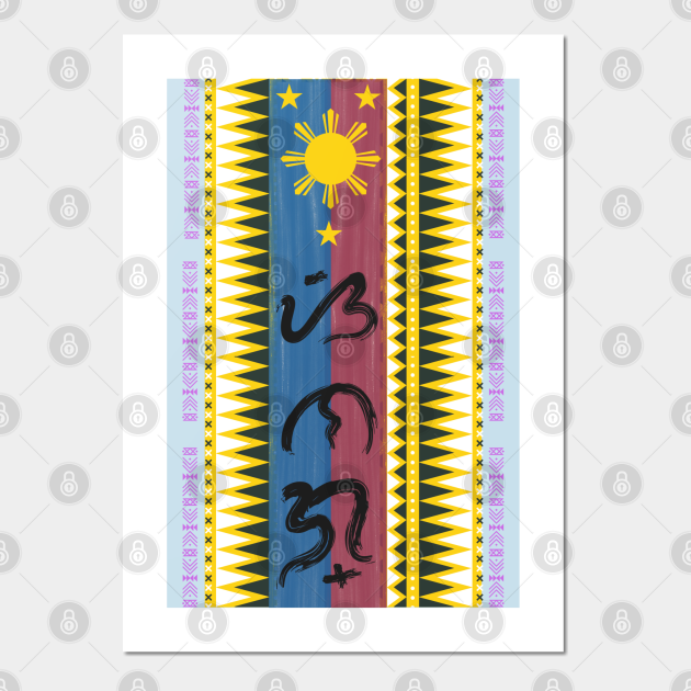 Baybayin word Sinag (Ray of Light) - Philippines Flag Proud Filipino ...