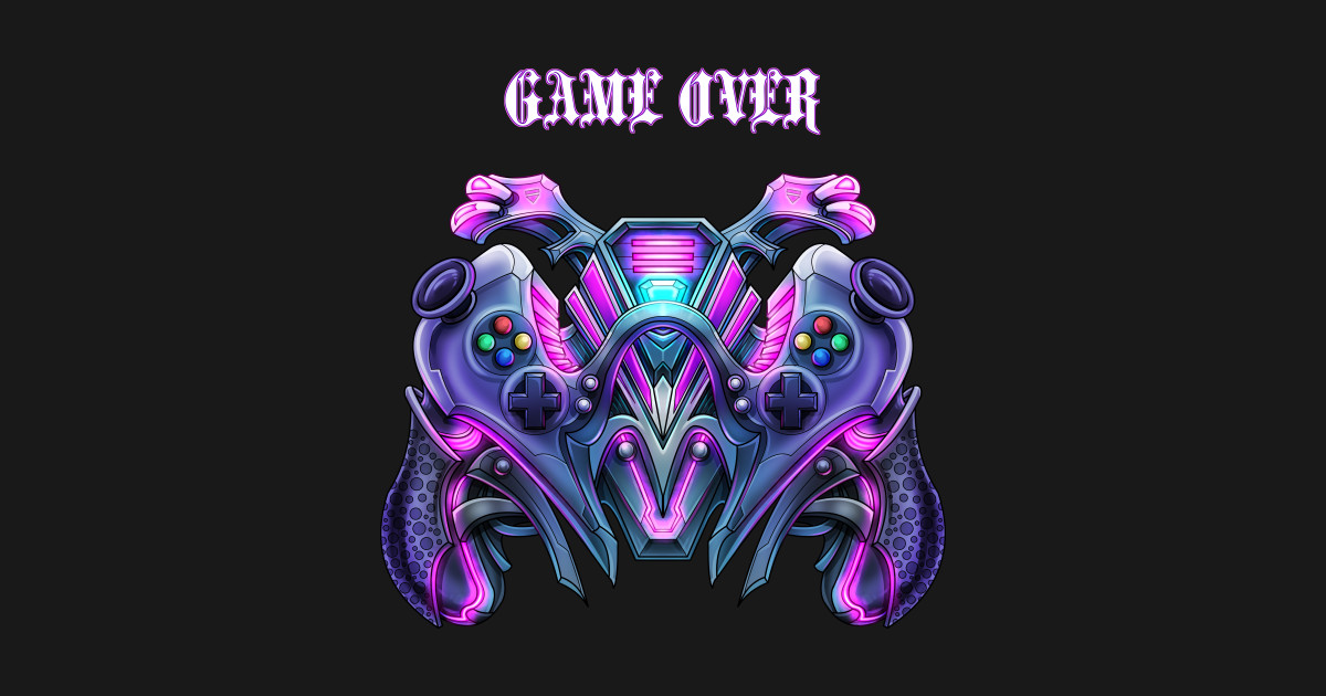 game over - Game Over - T-Shirt | TeePublic