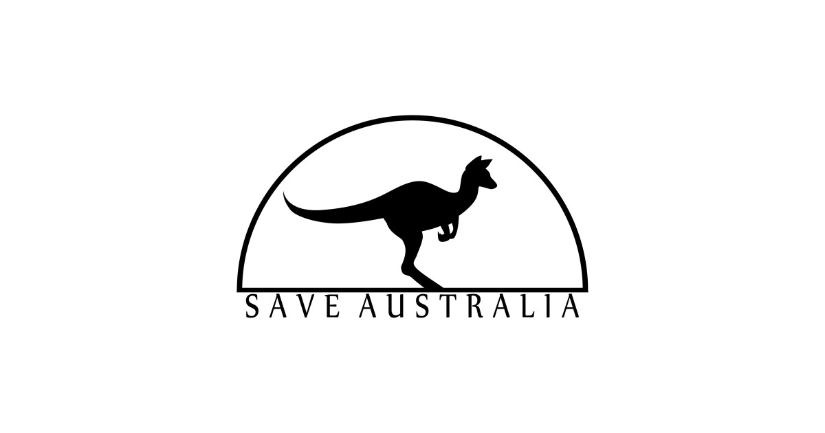 Save Australia - Australia - Sticker | TeePublic