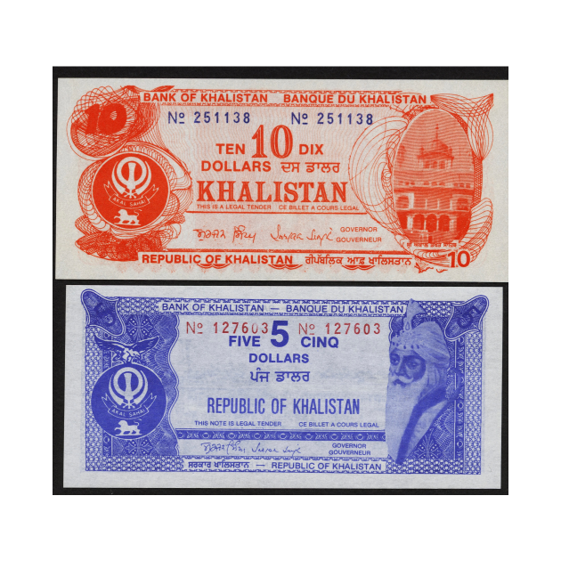 Khalistan Currency - Khalistan - T-Shirt | TeePublic