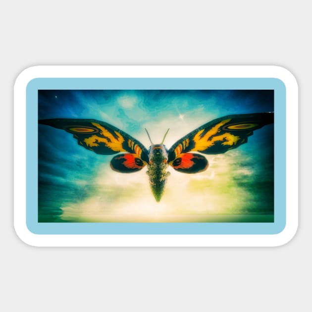 Mothra - Godzilla - Sticker | TeePublic