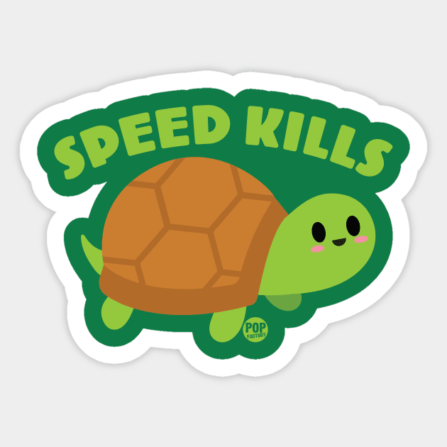 SPEED KILLS - Turtle - Sticker | TeePublic