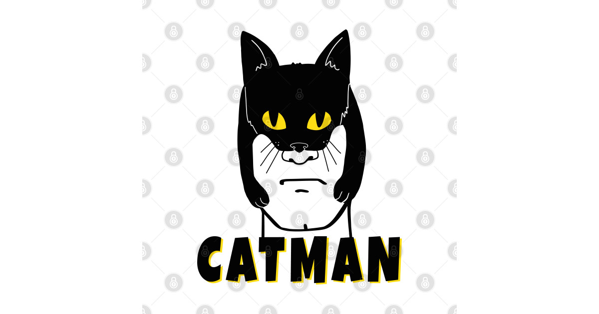 CatMan New Super Hero in Town - Catman - T-Shirt | TeePublic
